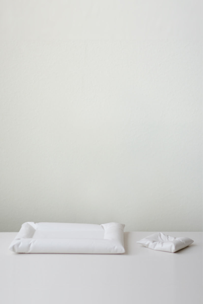 B128 - Ceramic Cushion in Matte White | Completedworks