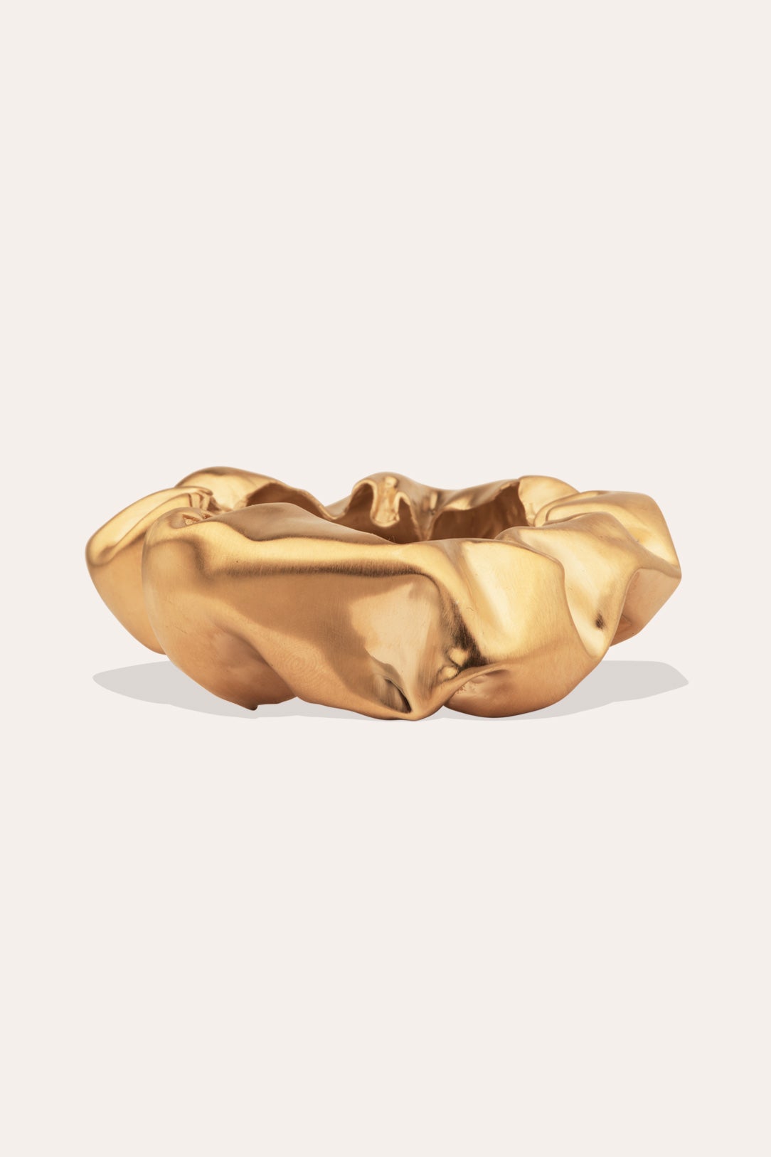 Scrunch - Gold Plated Cuff | Completedworks