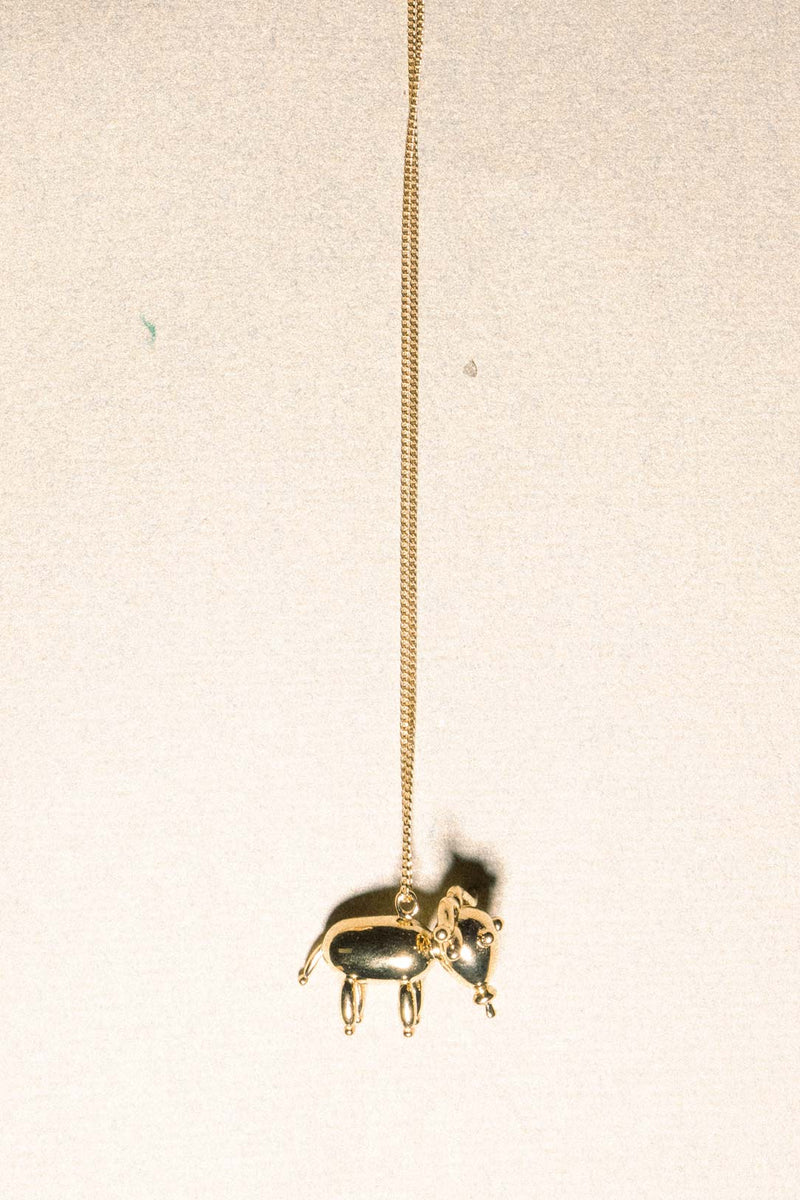 Classicworks™ Taurus Zodiac Balloon - Gold Plated Pendant | Completedworks